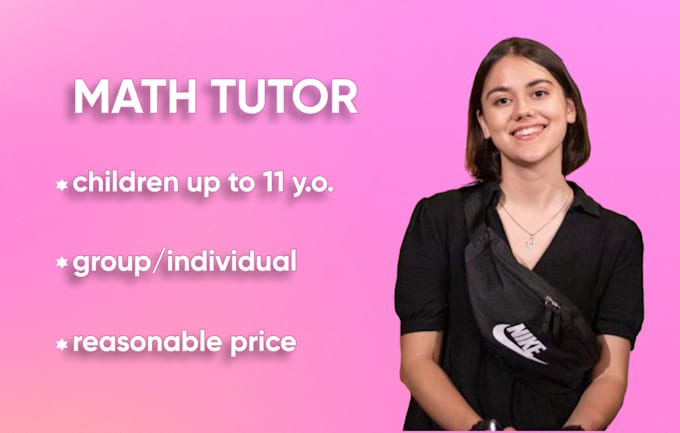 Be your childs math tutor by Levit_ilona | Fiverr
