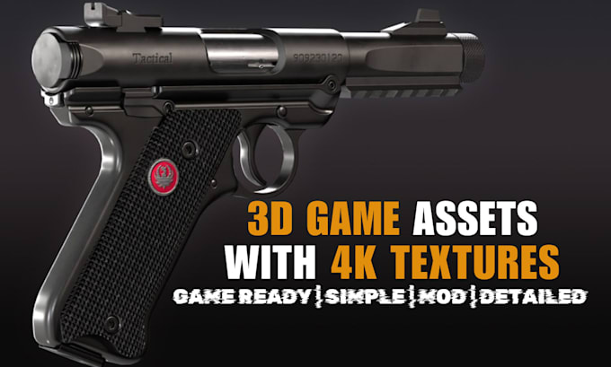 Create high quality stylized 3d game assets,3d game props, 3d weapons by Pixelplayhouse_ | Fiverr