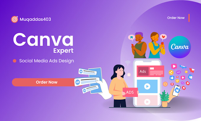 Recreate, design and redesign anything in canva by Muqaddas403 | Fiverr