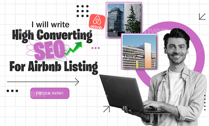 Write a high converting seo airbnb listing title and decription by ...
