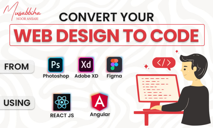 Convert your psd, xd or figma design to code using reactjs and angular ... Convert your psd, xd or figma design to code using reactjs and angular ...