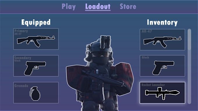 Design professional roblox ui gui for your game in photoshop by ...