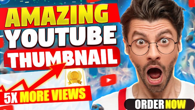 Design attractive clickbait youtube thumbnail in 3hr by Knoxoo | Fiverr