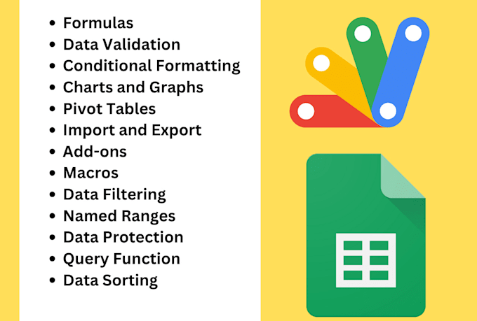 Be your google sheet expert by Wk8236405 | Fiverr