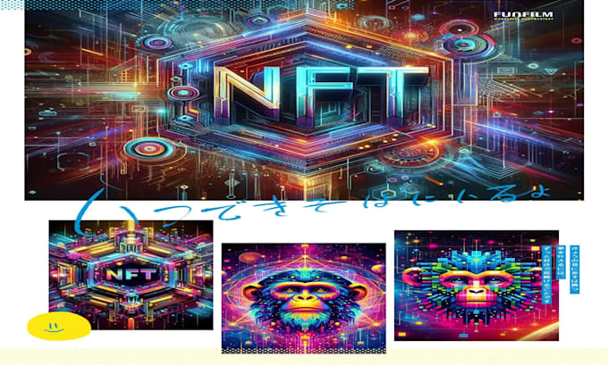 Create 3d and unique nft art for you by Khogendrodhali | Fiverr