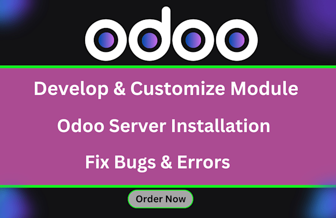 Install odoo 17, 18, customize module and fix odoo bugs and errors by M_imran777 | Fiverr