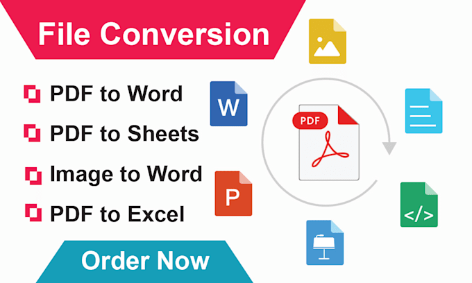 Do file conversion, data capture and file transfer by Sourov_das2 | Fiverr