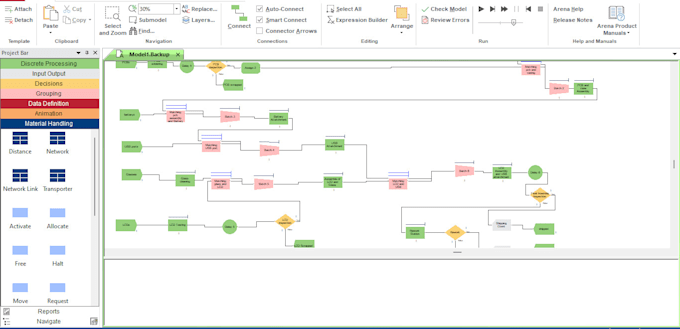Do industrial engineering simio projects arena simulation by Eng_ehsan9 ...