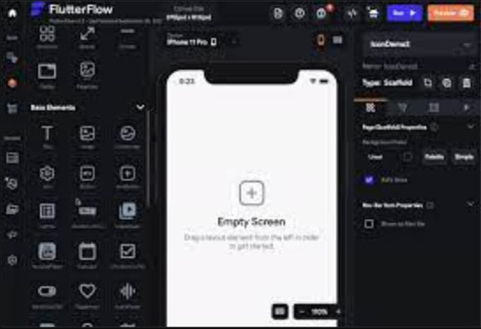 Build flutter app, flutterflow frontend app, mobile app, flutter flow ... Build flutter app, flutterflow frontend app, mobile app, flutter flow ...