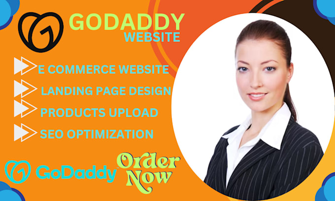 Design, redesign your godaddy website by Marywilliam3042 | Fiverr