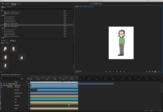 Rig a premium adobe character animator puppet by M_a_r6610 | Fiverr