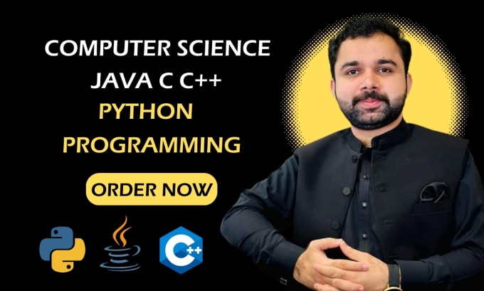 Do Computer Science Python Java Cpp Programming Task And Projects By Wajidali92 Fiverr