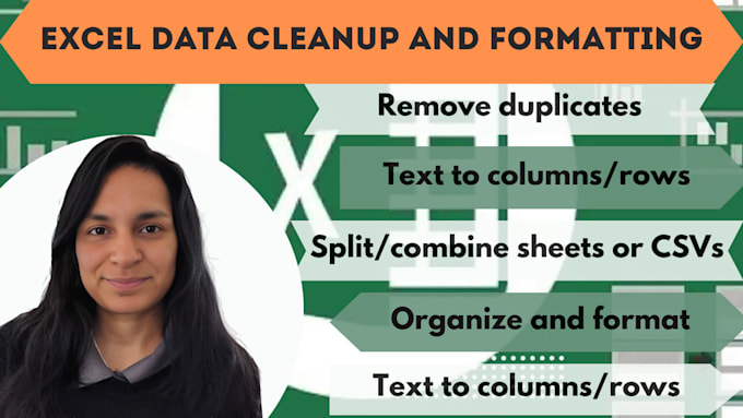 Do excel data cleanup and formatting, or create spreadsheets by Shanu_009 | Fiverr