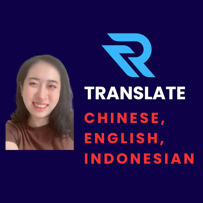 Translate mandarin chinese to english or indonesian and the other ...