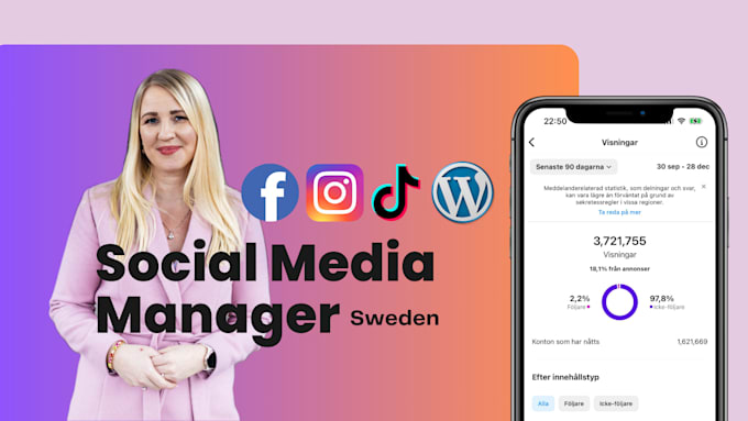 Manage and create content for your social media in sweden by Ugc ...