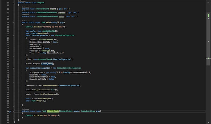 Make a professional csharp discord bot with json databasing by Angrypandaplayz | Fiverr