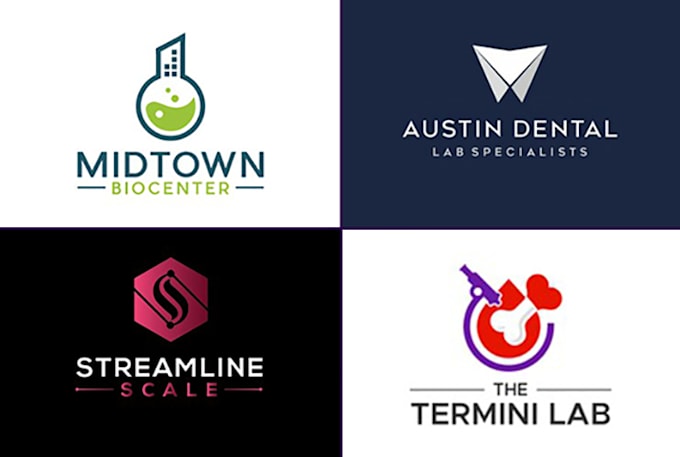 Make a different original laboratory logo design by Chris_wilcoxon | Fiverr