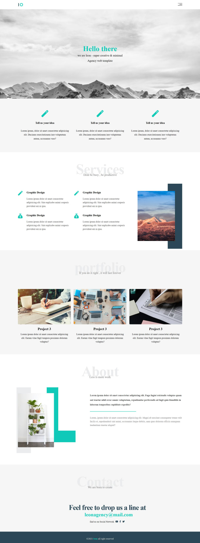 Convert figma and psd to html css java script landing page by ... Convert figma and psd to html css java script landing page by ...