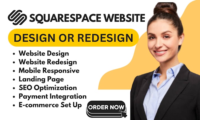 Do squarespace website design or redesign store landing page customization by Vera_concept001 ...