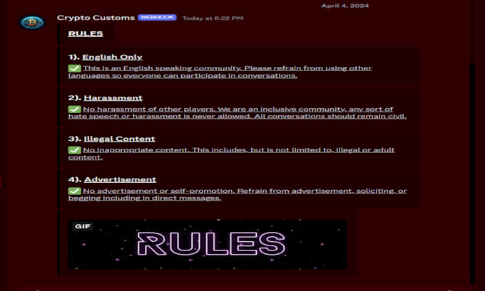 Create and customize a professional discord server for you by Online ...