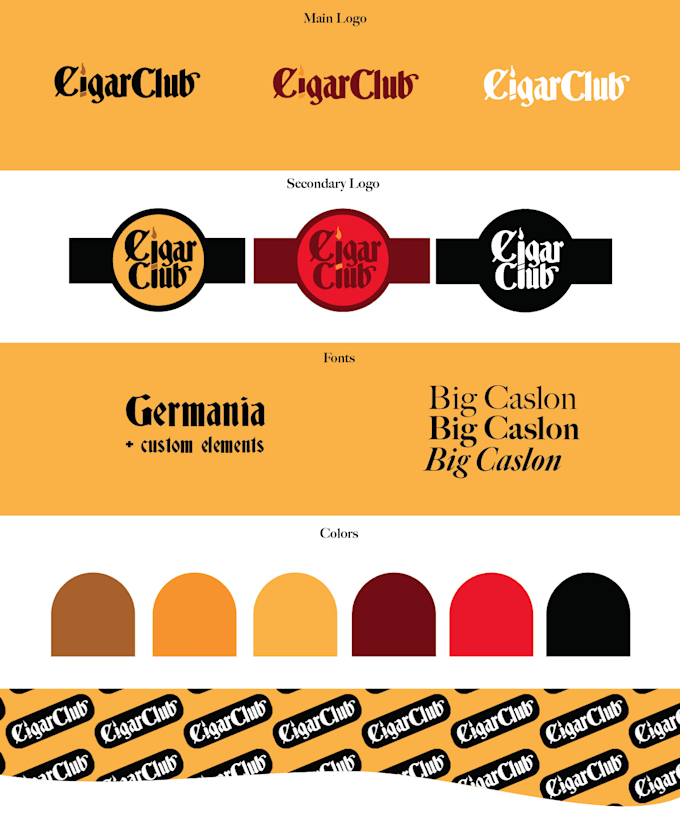 Create a logo and style guide for your business by Reeswinga | Fiverr