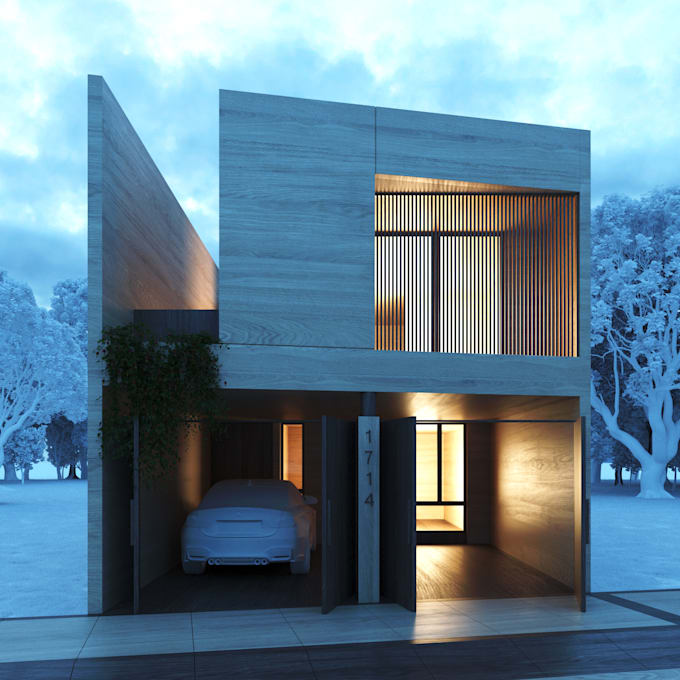 Render a wooden model of your project by N0ck3r5 | Fiverr