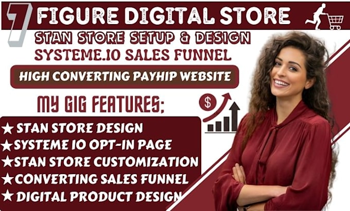 Do systeme io sales funnel, stan store digital products, payhip, beacon ...