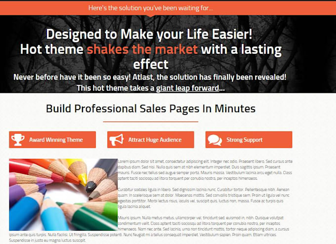 Create a high converting sales page by Landingpage1 | Fiverr