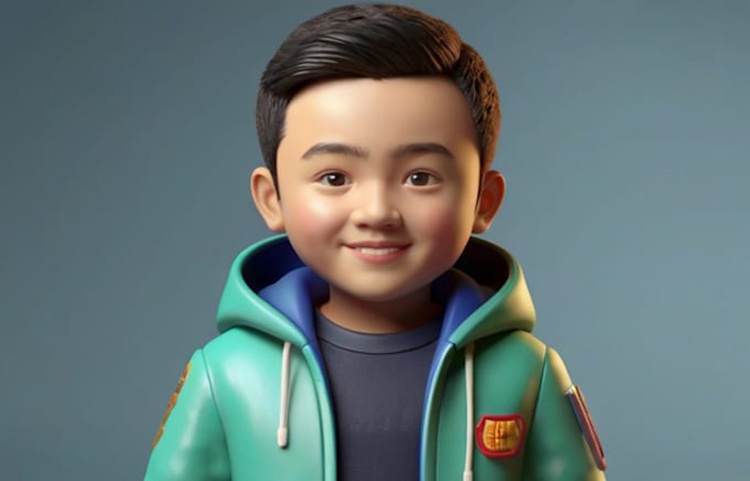 Create 3d toy, toy figure, 3d figure, 3d character, 3d statue, 3d ...