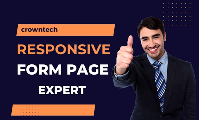 Create a responsive login page, sign up form, lead page by Crown_techy ...