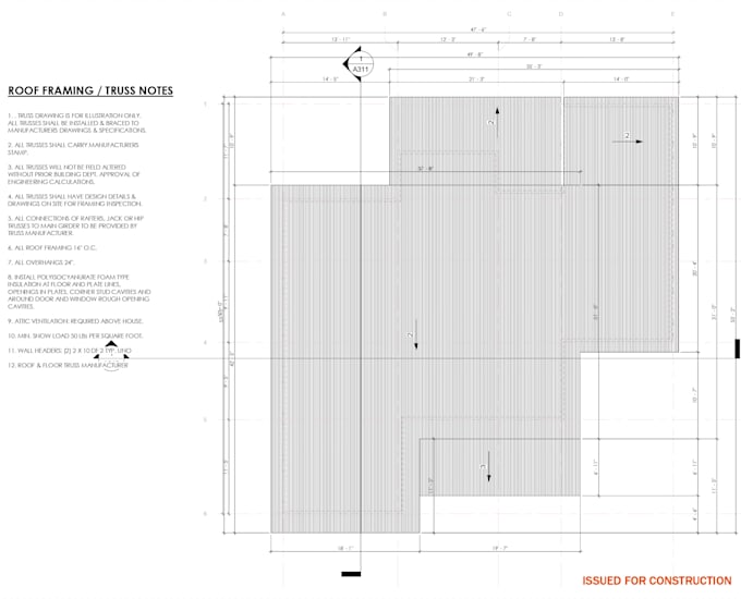 Create a design on architetural plan mep landscape title24 elevation ...