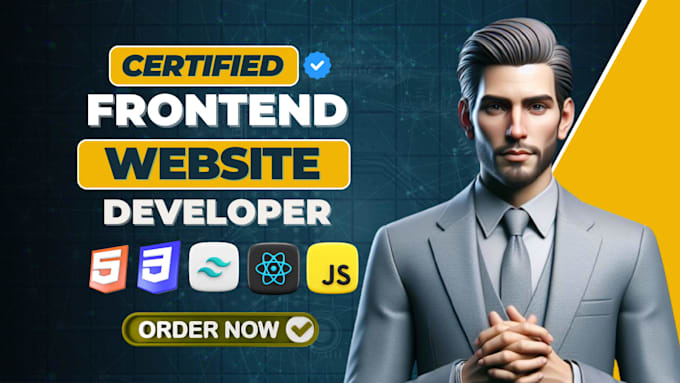 Do front end web developer, single page web app using react js by Ahmad ...