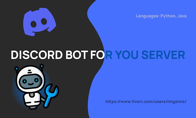 Make discord bot for your server by Migainis | Fiverr