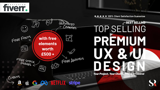 Design a premium ui ux saas and web and app by Steveroberts_co | Fiverr