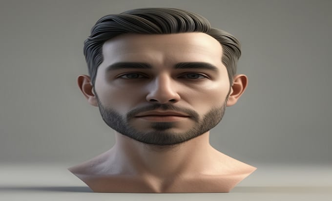 Create a realistic 3d head bust and full body model by Tony_teamz29 ...
