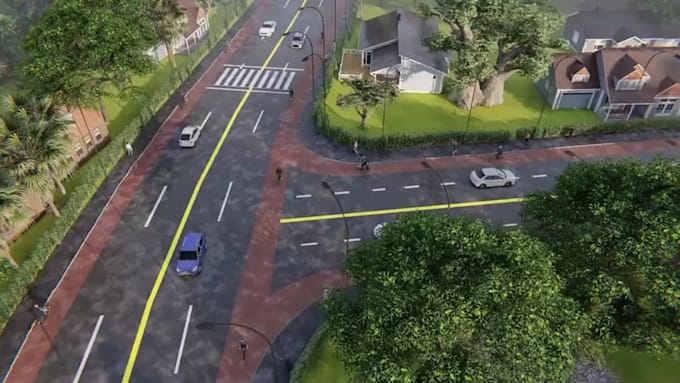 Design site plan, 3d landscape,backyard design, master plan animation ...