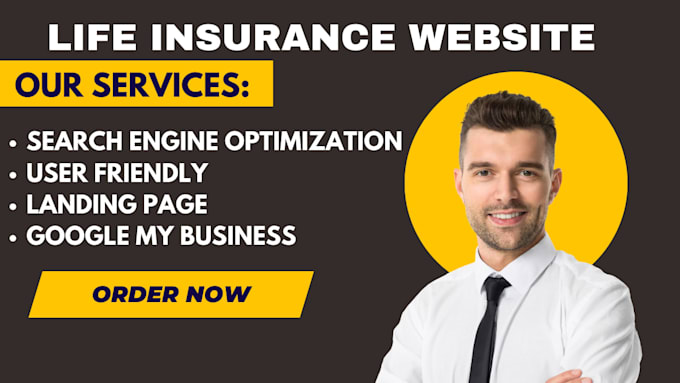 Life insurance landing page life insurance website life insurance sales ...