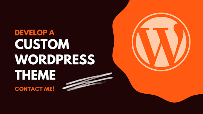 Develop and design a custom wordpress theme by Dutchredrooster | Fiverr