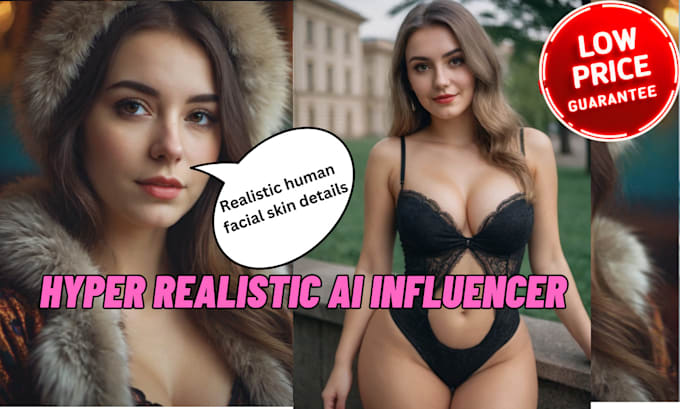 Create hyper realistic ai influencer for instagram model by Snehachaudhary6 | Fiverr