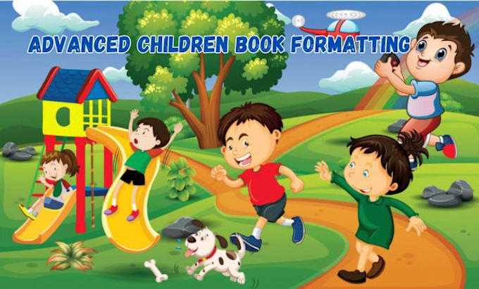Do children story book illustration, children book formatting, book ...