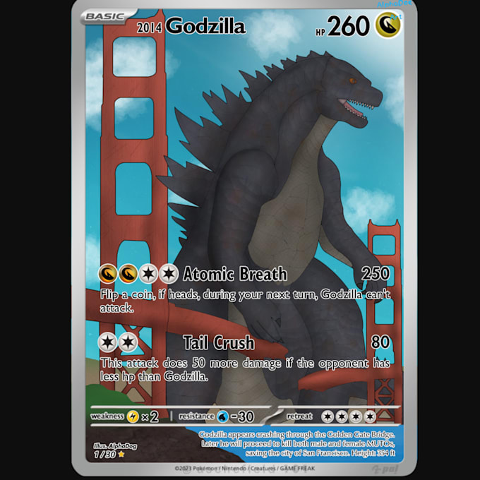 Create a custom illustrated pokemon card by Alphadog1art | Fiverr