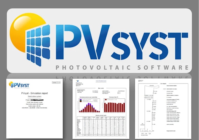 Design solar pv systems with pvsyst and helioscope by Muhammadahmer3_ | Fiverr