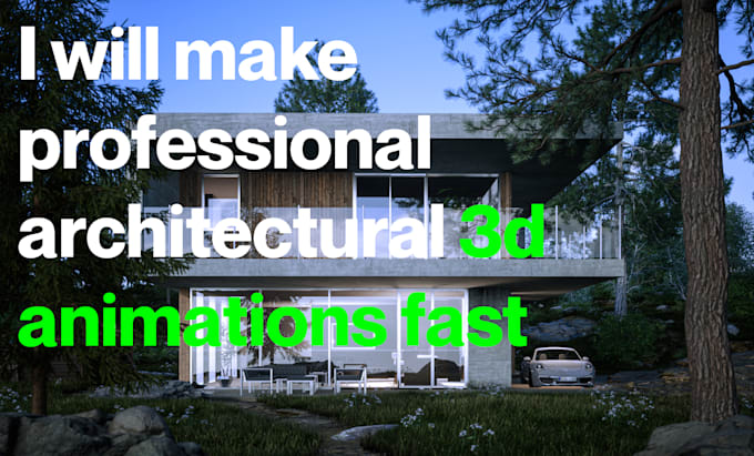 Make professional architectural 3d animations fast by Bakkery | Fiverr