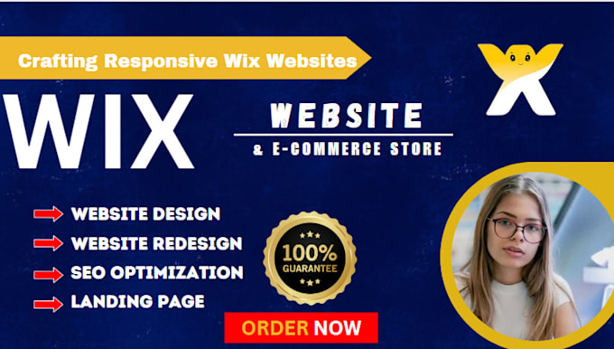 Build wix website, redesign wix website, wix website development, wix studio by Agneschloe | Fiverr