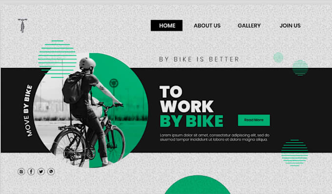 Develop responsive website with html css and js by Ahmed_wadaf | Fiverr