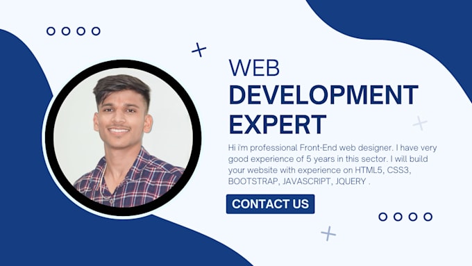 Design redesign responsive website and landing page in html css ...