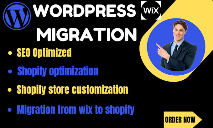 Migrate Squarespace Woocommerce Wix To Wordpress To Shopify Website
