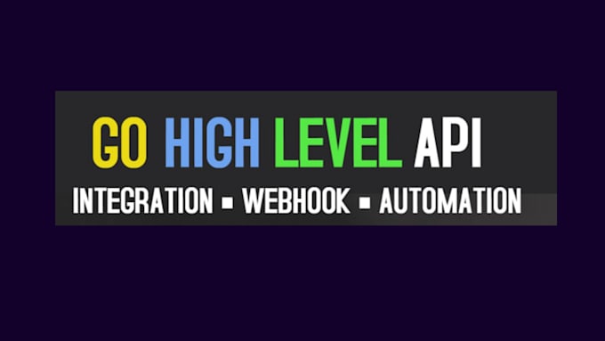 Integrate your application with gohighlevel by Shashankbm09 | Fiverr