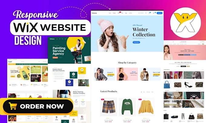 Build wix website, design or redesign wix website, wix landing page by ...