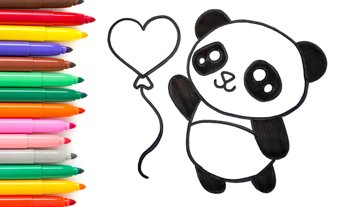 Do original hand drawing , coloring videos for youtube by ...